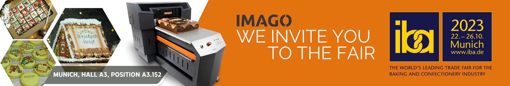 IMAGO FOOD PRINTER AT IBA - IMAGO Printer
